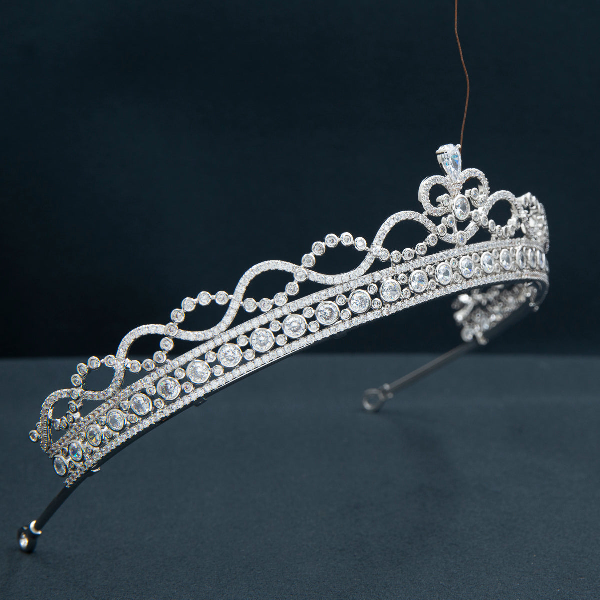 Cubic Zirconia Classic Tiara for Wedding – Sepbridals Jewelry